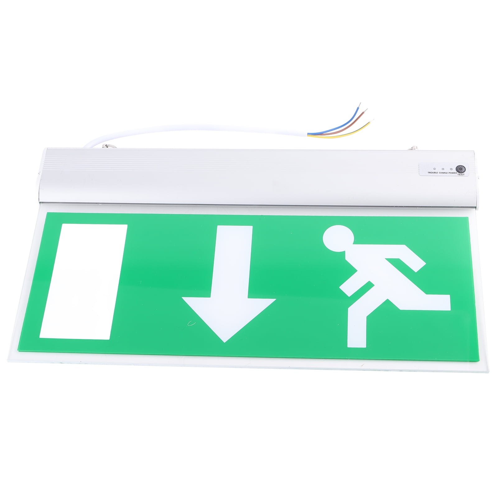 Acrylic LED Emergency Exit Lighting Sign Safety Evacuation Indicator ...
