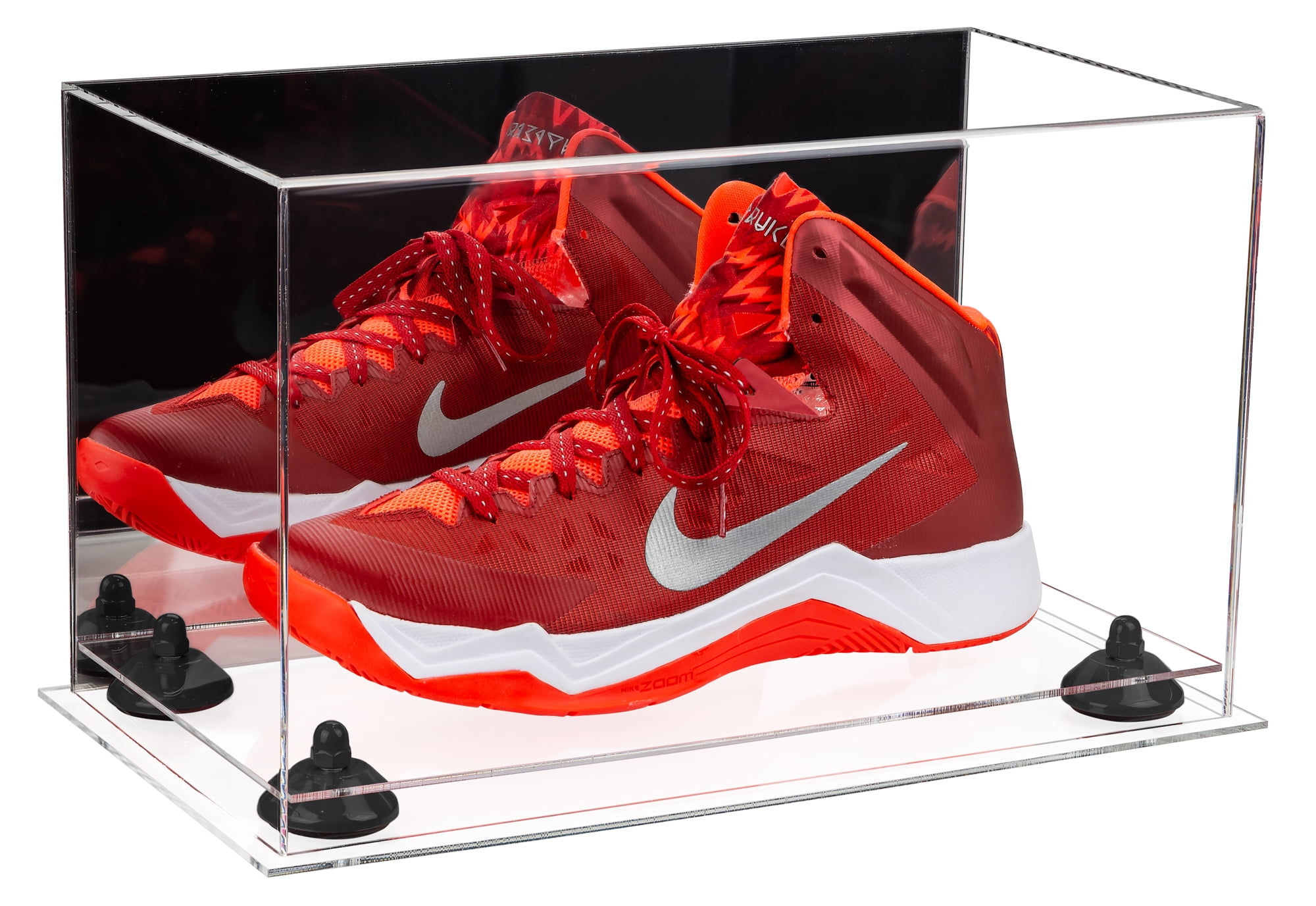 Acrylic Large Shoe Display Case for Basketball Shoe Soccer Cleat ...