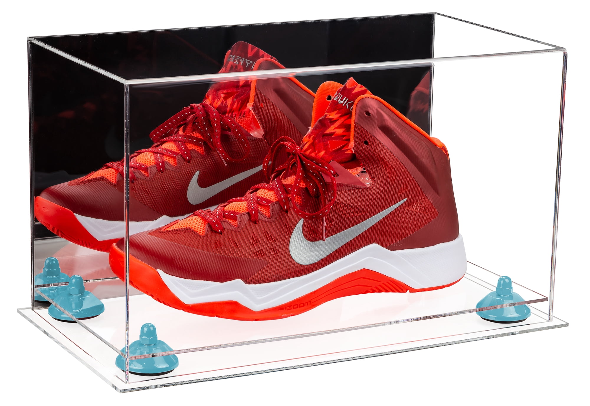 Acrylic Large Shoe Display Case for Basketball Shoe Soccer Cleat ...