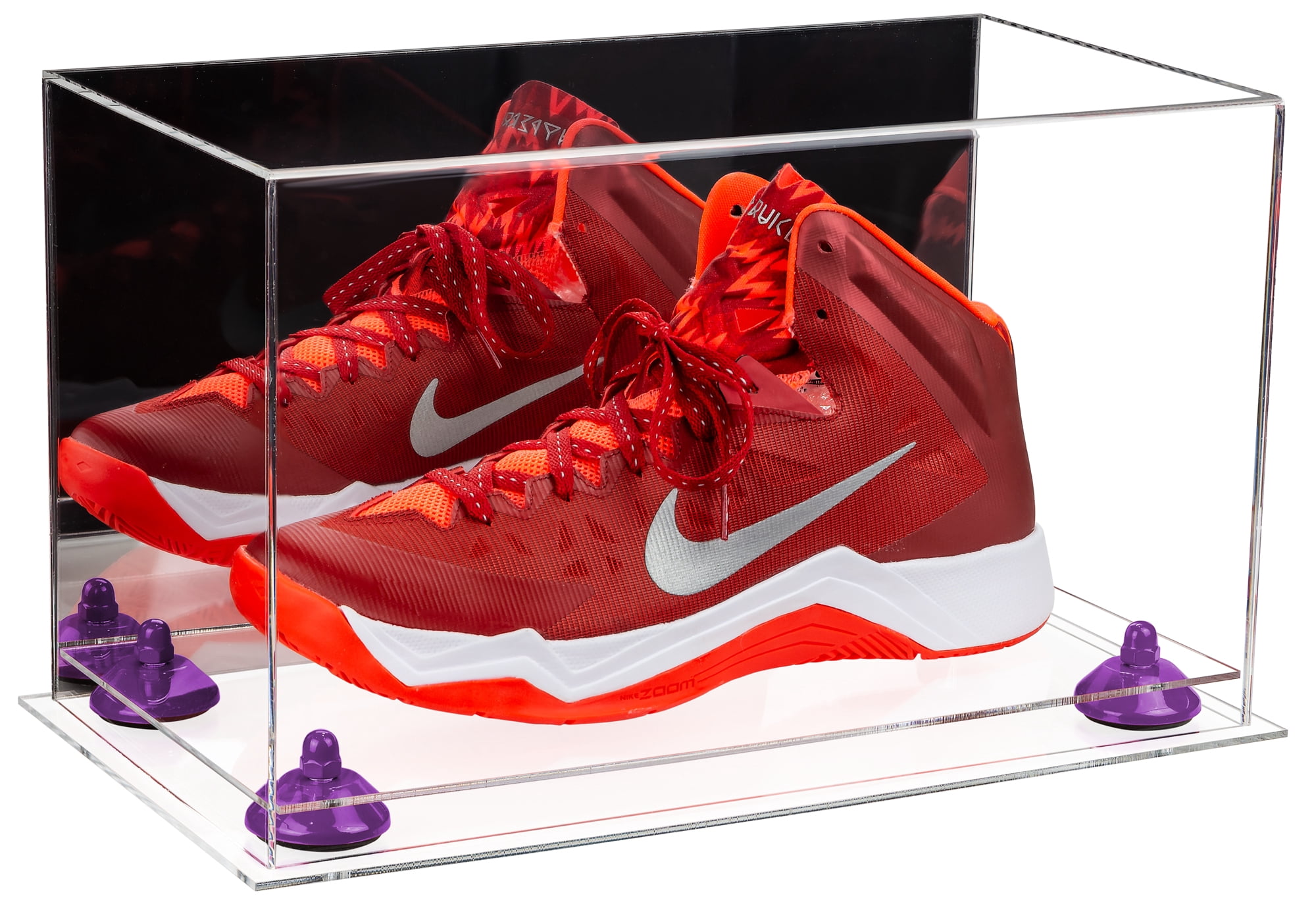 Acrylic Large Shoe Display Case for Basketball Shoe Soccer Cleat ...