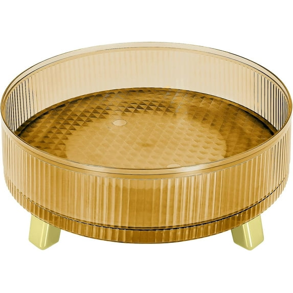 Acrylic Lazy Susan Organizer, 11" Turntable Organizer for Kitchen ...