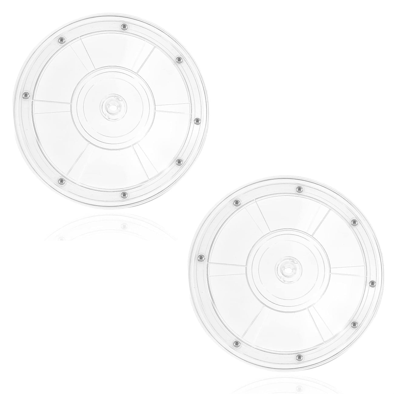 Acrylic Lazy Turntable,8 in Rotating Tray with Steel Ball Bearings ...