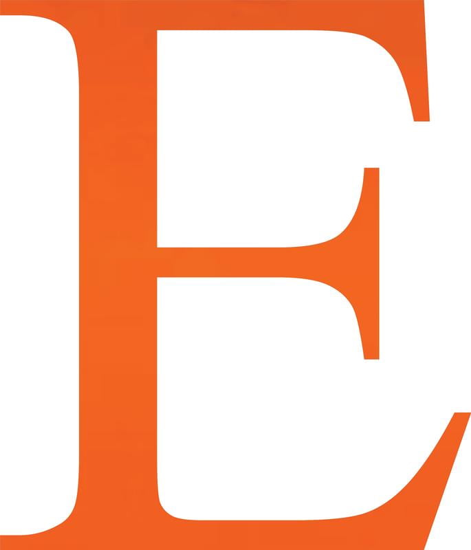 Acrylic Letter E Times, 4'' Tall Fluorescent Orange Laser Cut Acrylic Letters, Choose Color ...