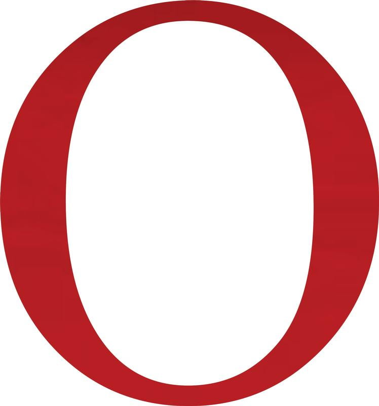 Acrylic Letter O Times, 6'' Tall Transparent Red Acrylic Alphabet ...