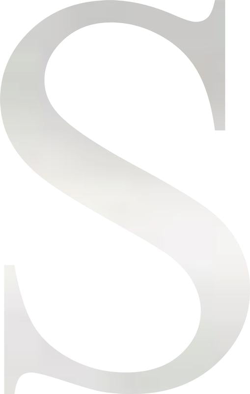 Acrylic Letter S Times, 2'' Tall Clear Acrylic Sign Letter, Choose Your ...