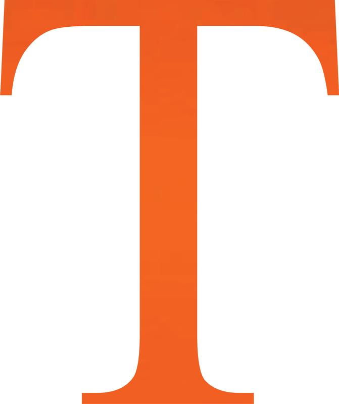 Acrylic Letter T Times, 1'' Tall Fluorescent Orange Small Acrylic Alphabet Letter, Color Choices ...