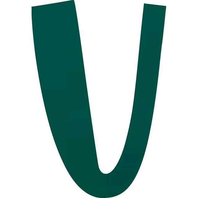 Acrylic Letter V Icebold, 4'' Tall Frosted Teal Custom Wedding Plastic Letters, Reception ...