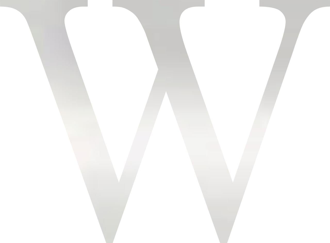 Acrylic Letter W Times, 3'' Tall Clear Laser Cut Acrylic Letters ...