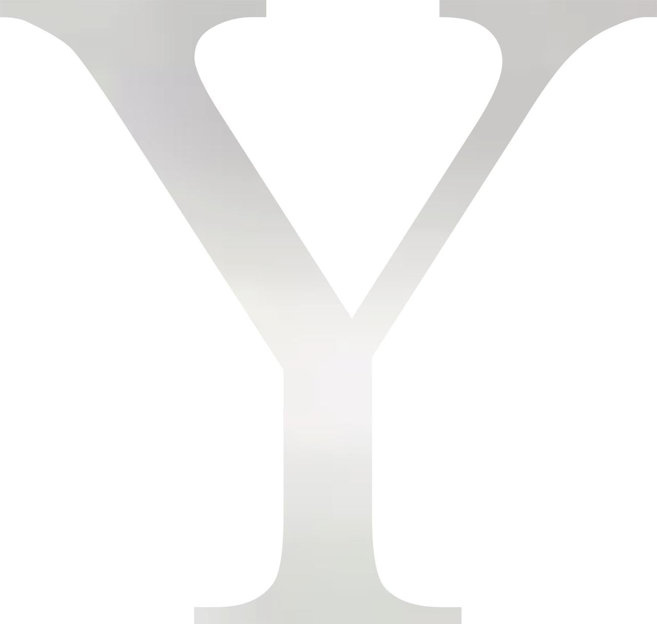 Acrylic Letter Y Times, 6'' Tall Clear Acrylic Alphabet Letters, Choose ...