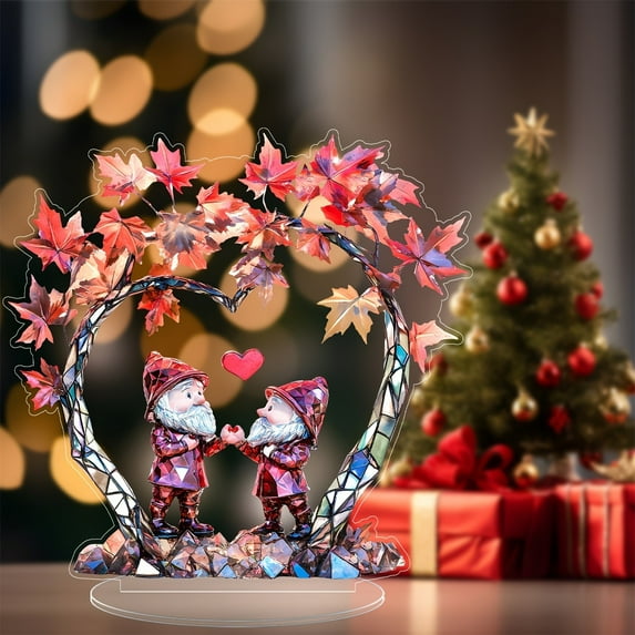 Acrylic Love Sign, Modern "Happy Valentine‘s Day" Tabletop Decor for ...