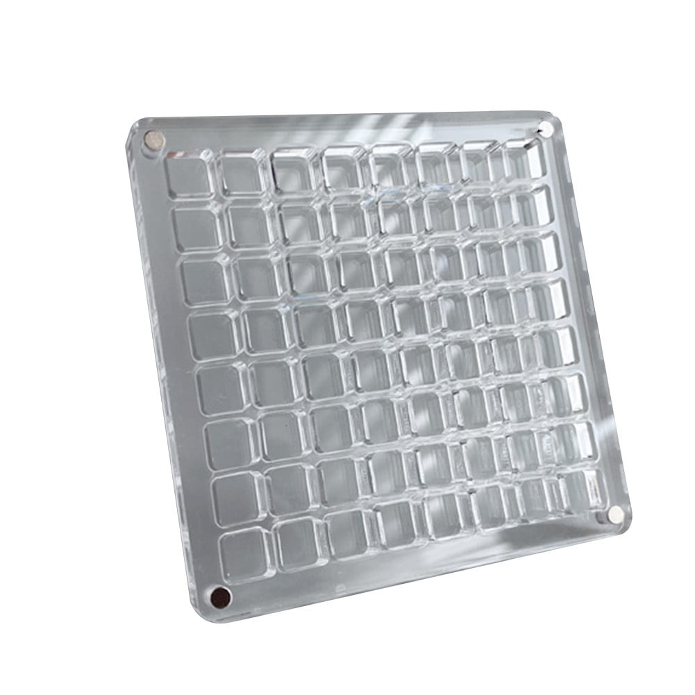 Acrylic Magnetic Shell Display Box Shell Display Box Diamond Storage ...