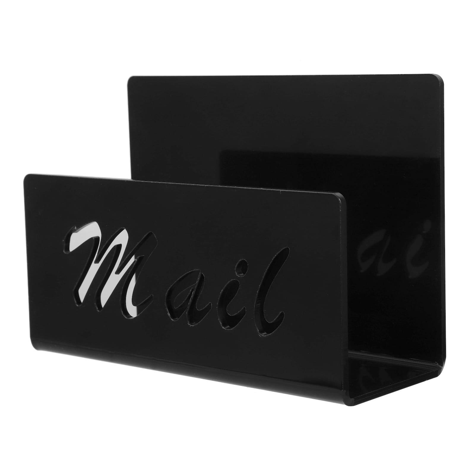 Acrylic Mail Holder Desktop Bookshelf Tabletop Office Desk Letter ...