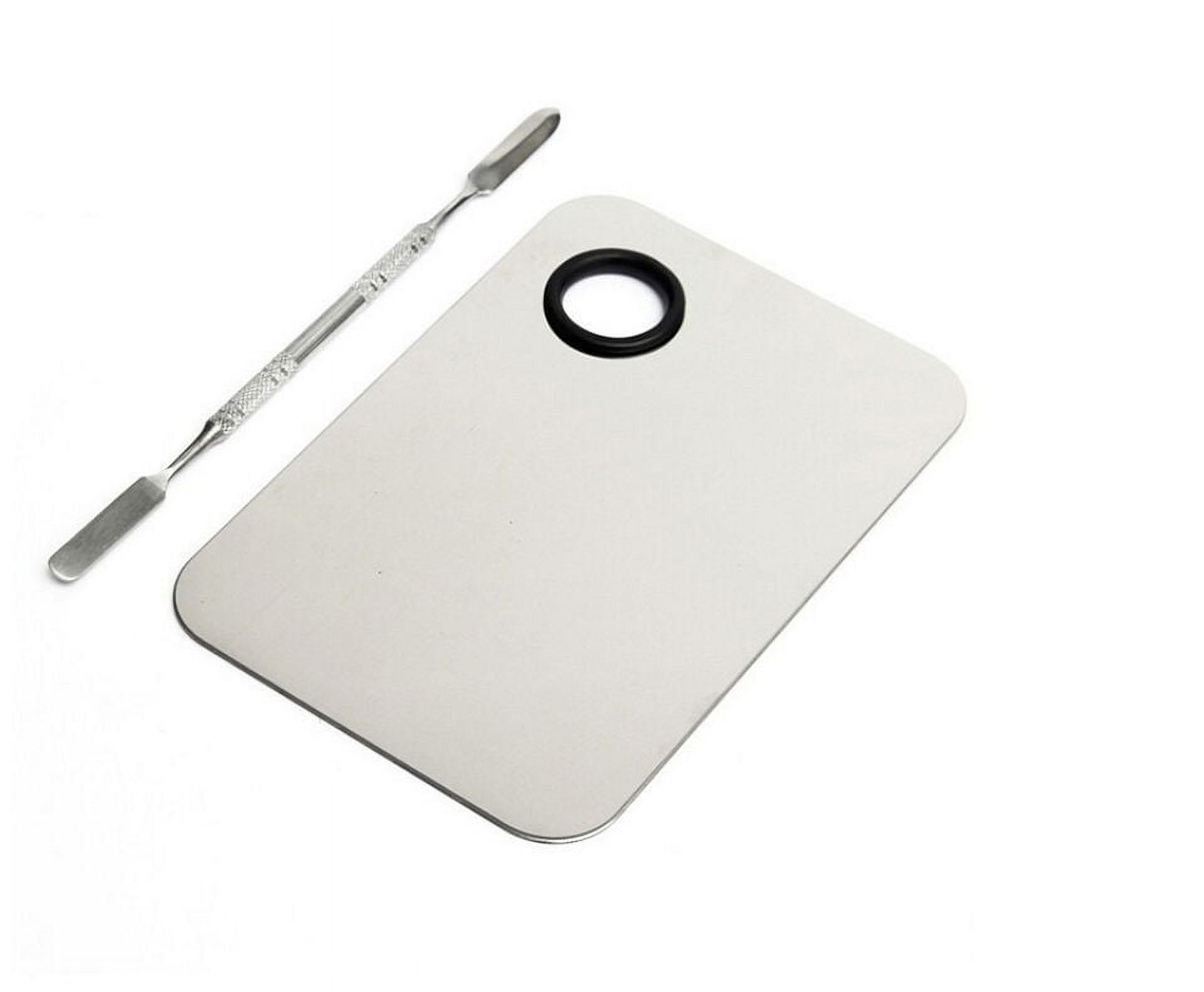 Acrylic Makeup Mixing Palette with Spatula Cosmetic Palette Mixer ...