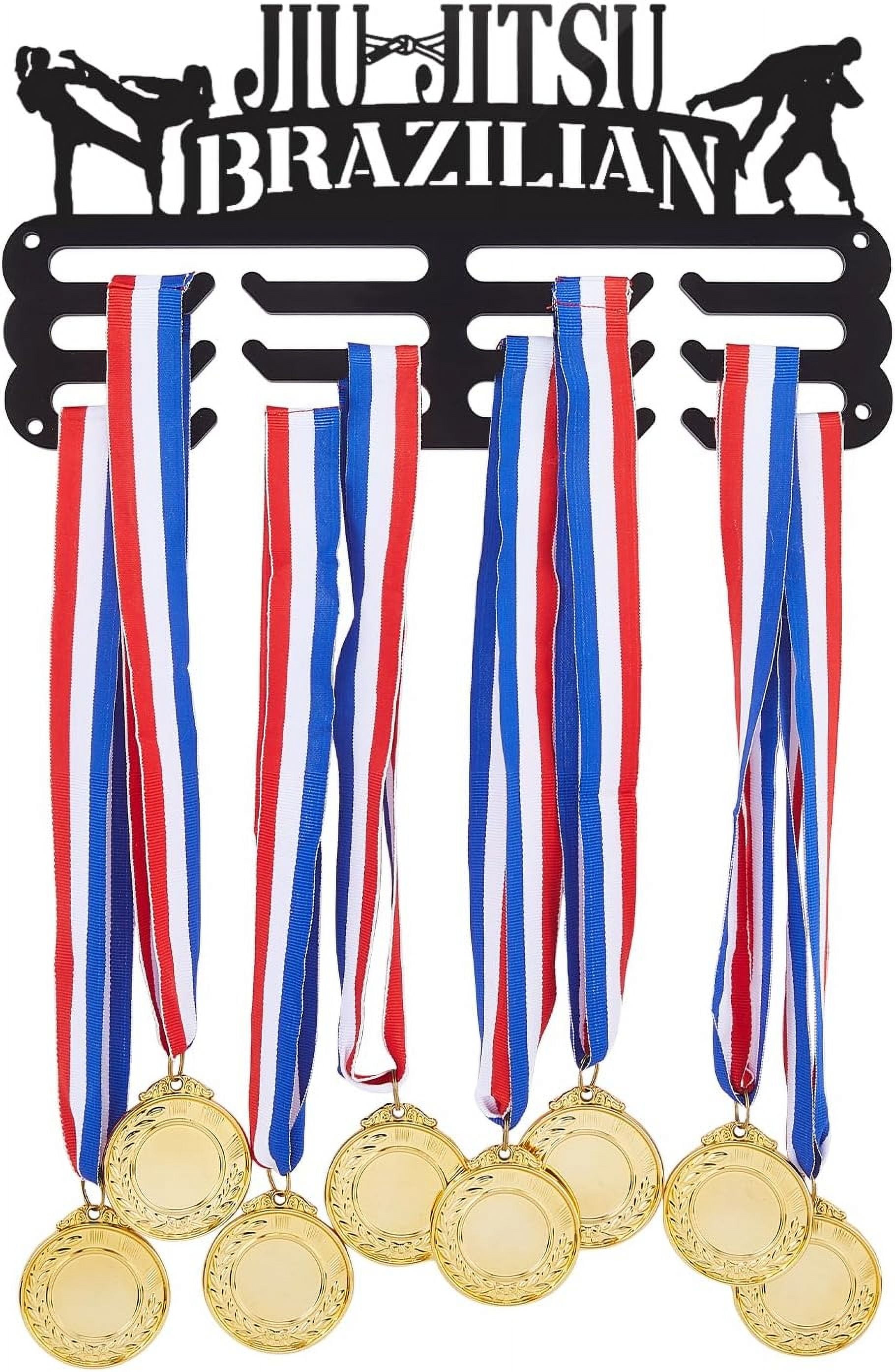 Acrylic Medal Hanger Display Sports Award Holder Rack Black Acrylic ...
