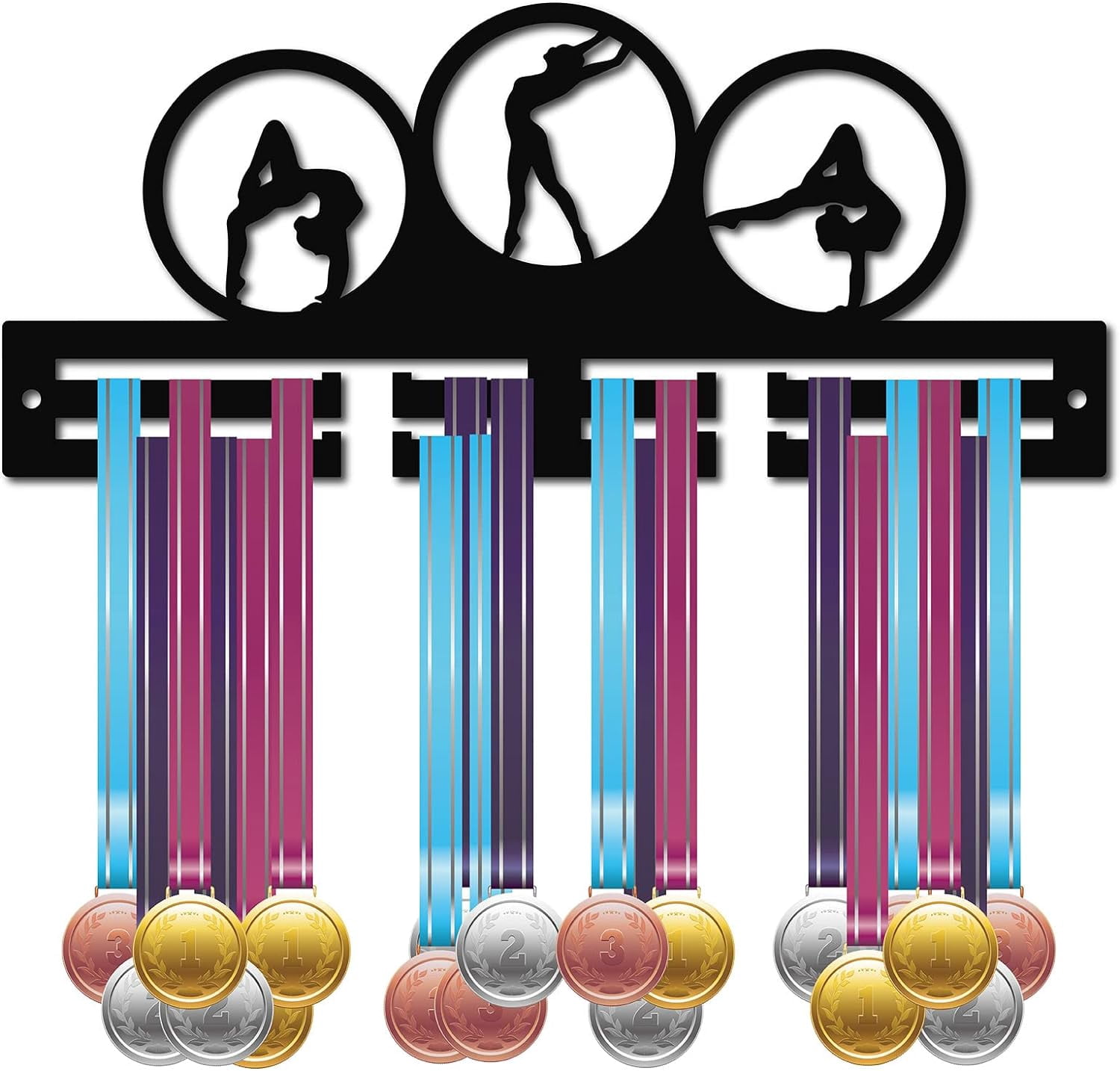 Acrylic Medal Holder Gymnastics Dance Medal Hanger Display Sports Medal ...