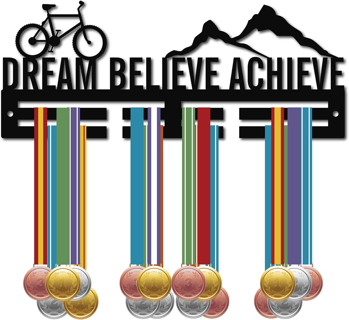 Acrylic Medal Holder Triathlon Medal Holder Display Rack Stand Wall ...