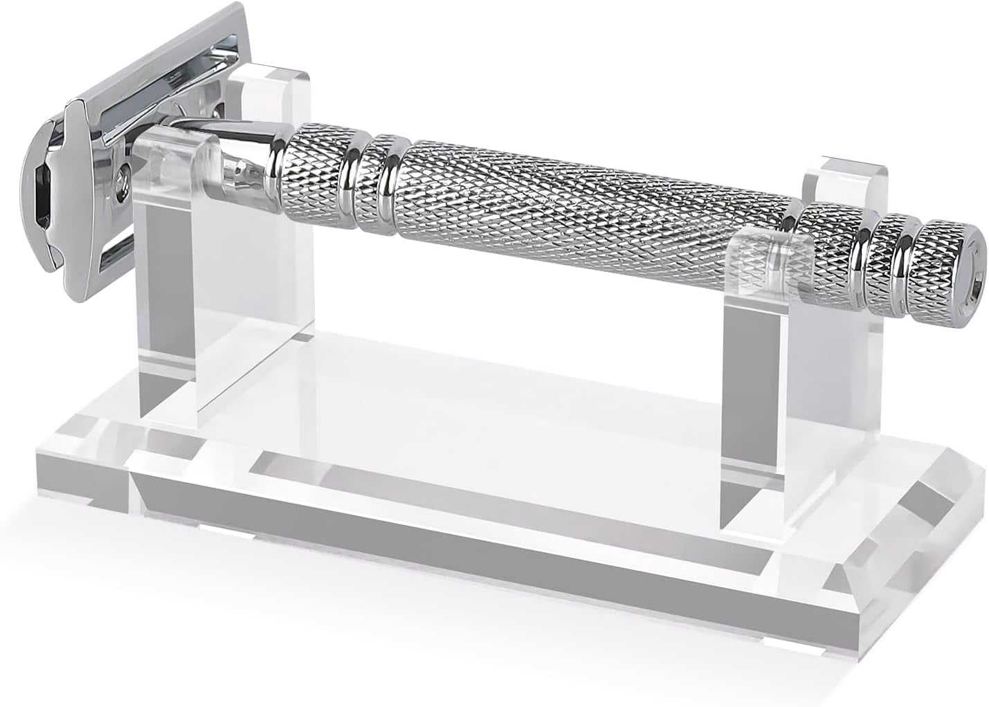 Acrylic Men's Razor Stand Holder, Stable Storage Bracket Bathroom ...