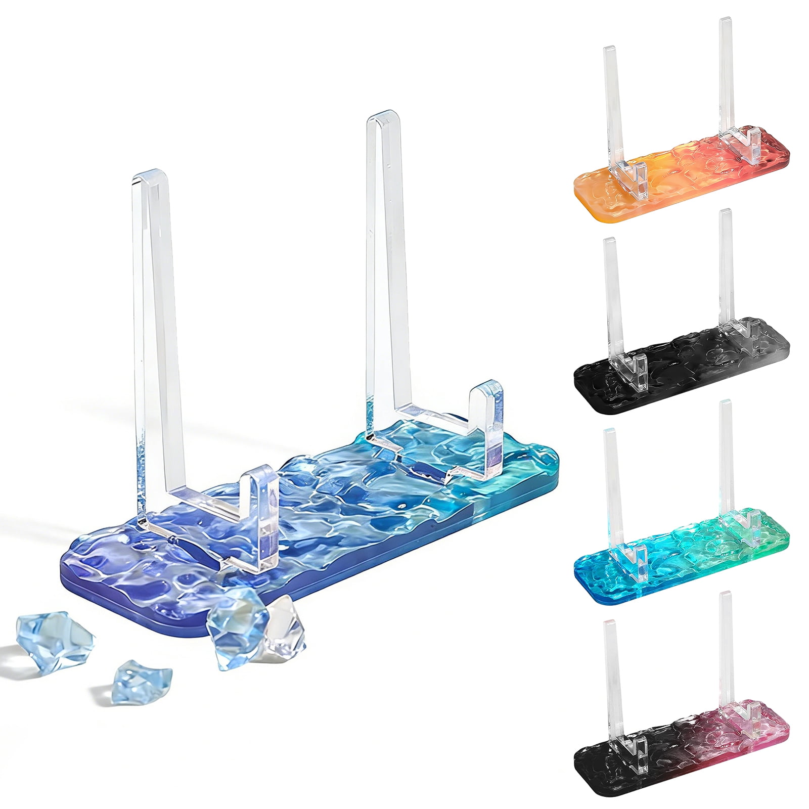 Acrylic Mini Display Stand for Collectibles Pin Storage Pin Holder ...