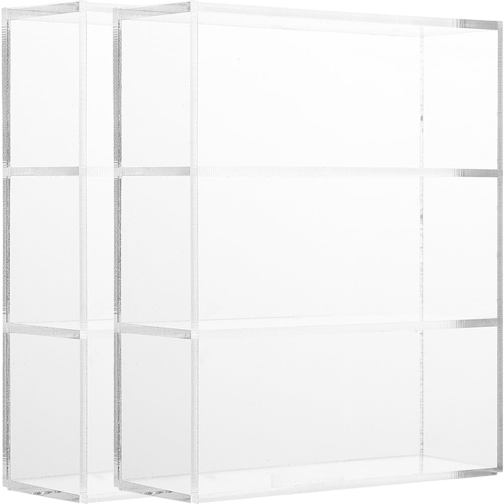 Acrylic Mini House Furniture Cake Cabinet (2pcs) - Walmart.com