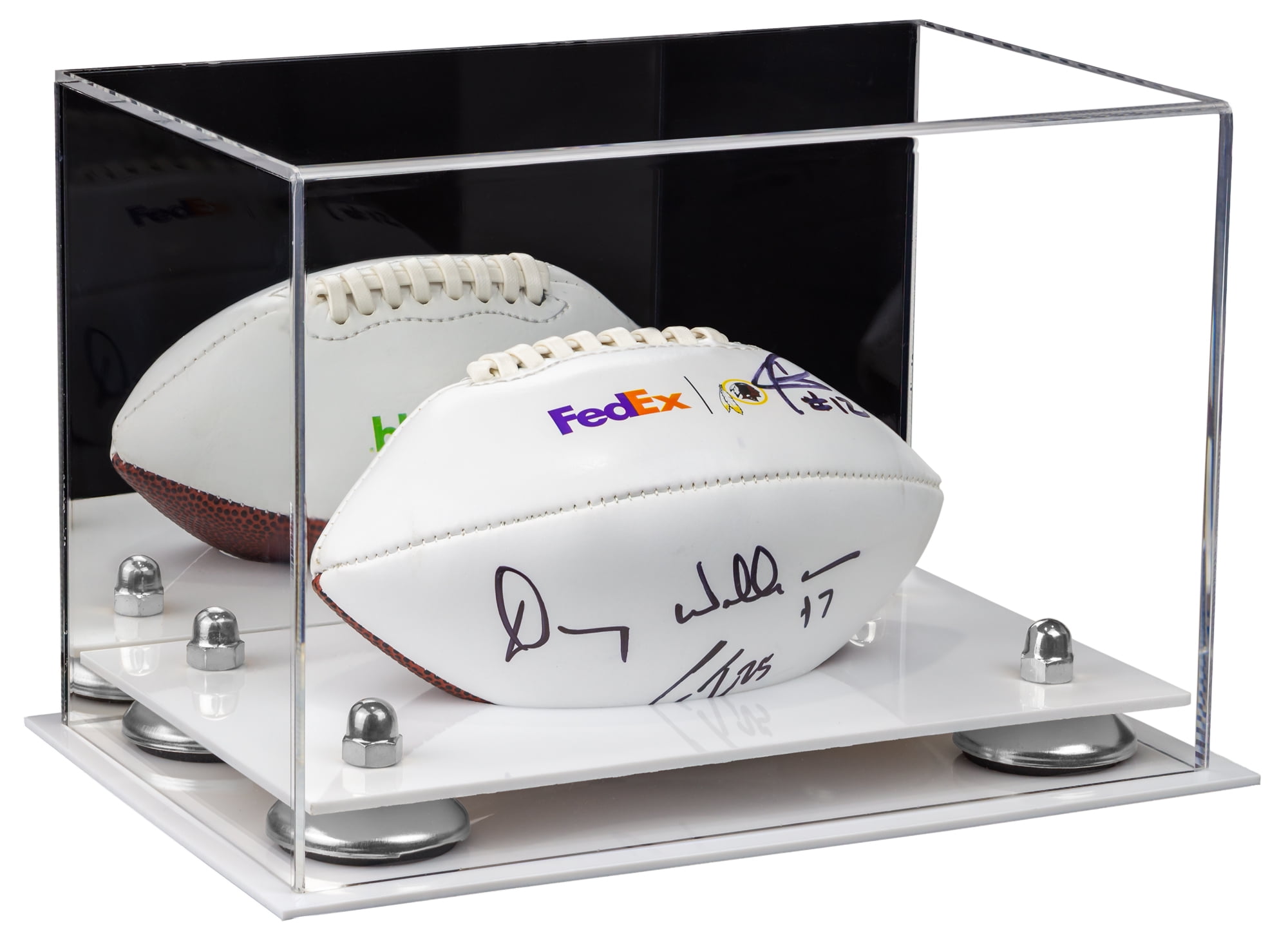Acrylic Mini - Miniature (not Full Size) Football Display Case with ...