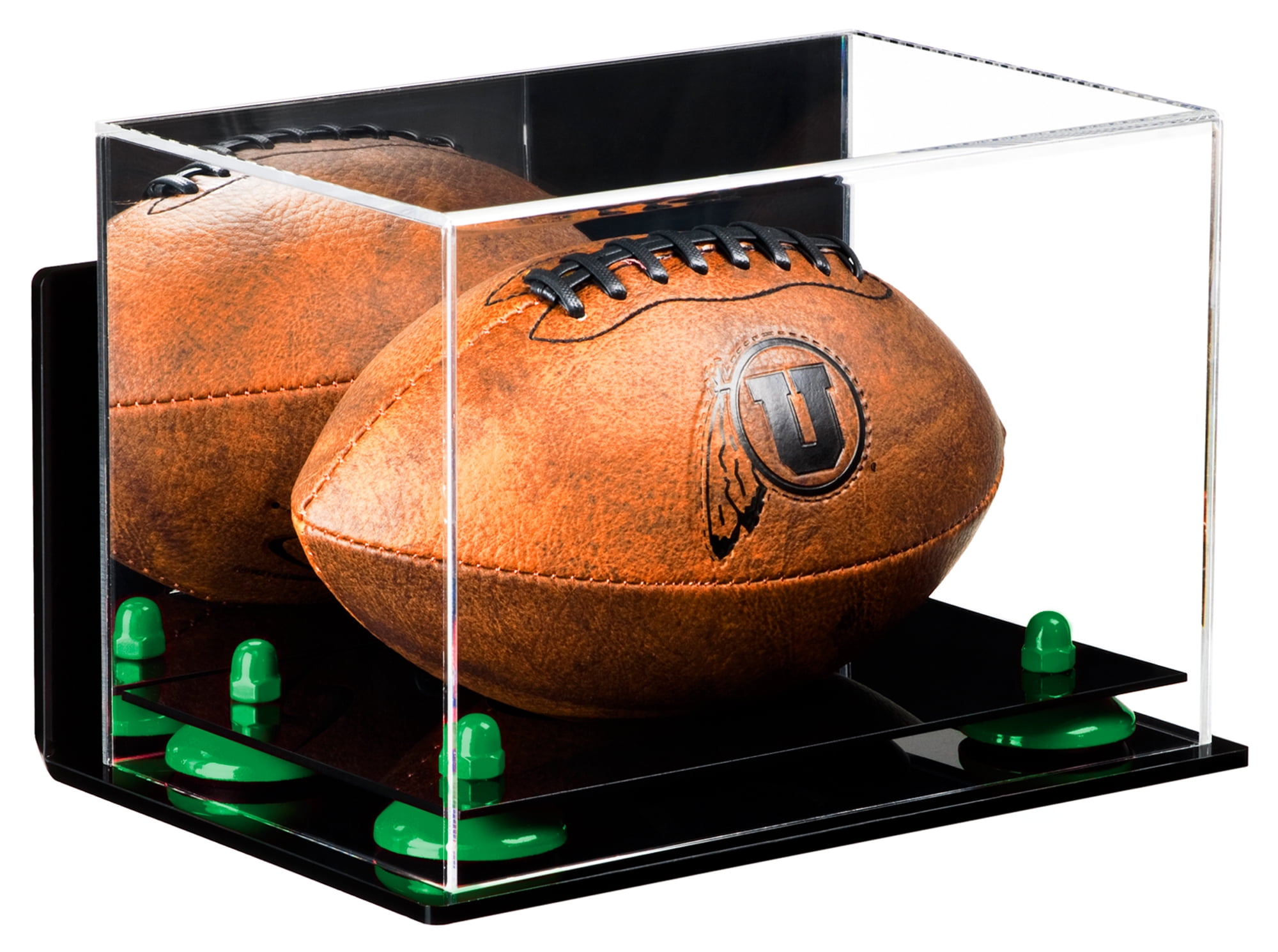 Acrylic Mini - Miniature (not Full Size) Football Display Case with ...