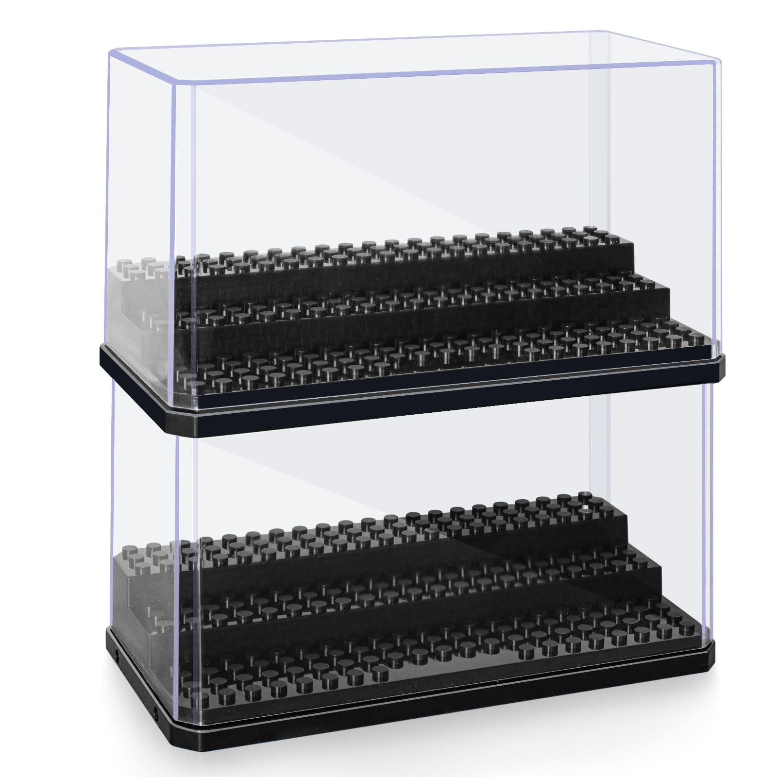 Acrylic Minifigures Display Case, Stackable and Dustproof Building ...