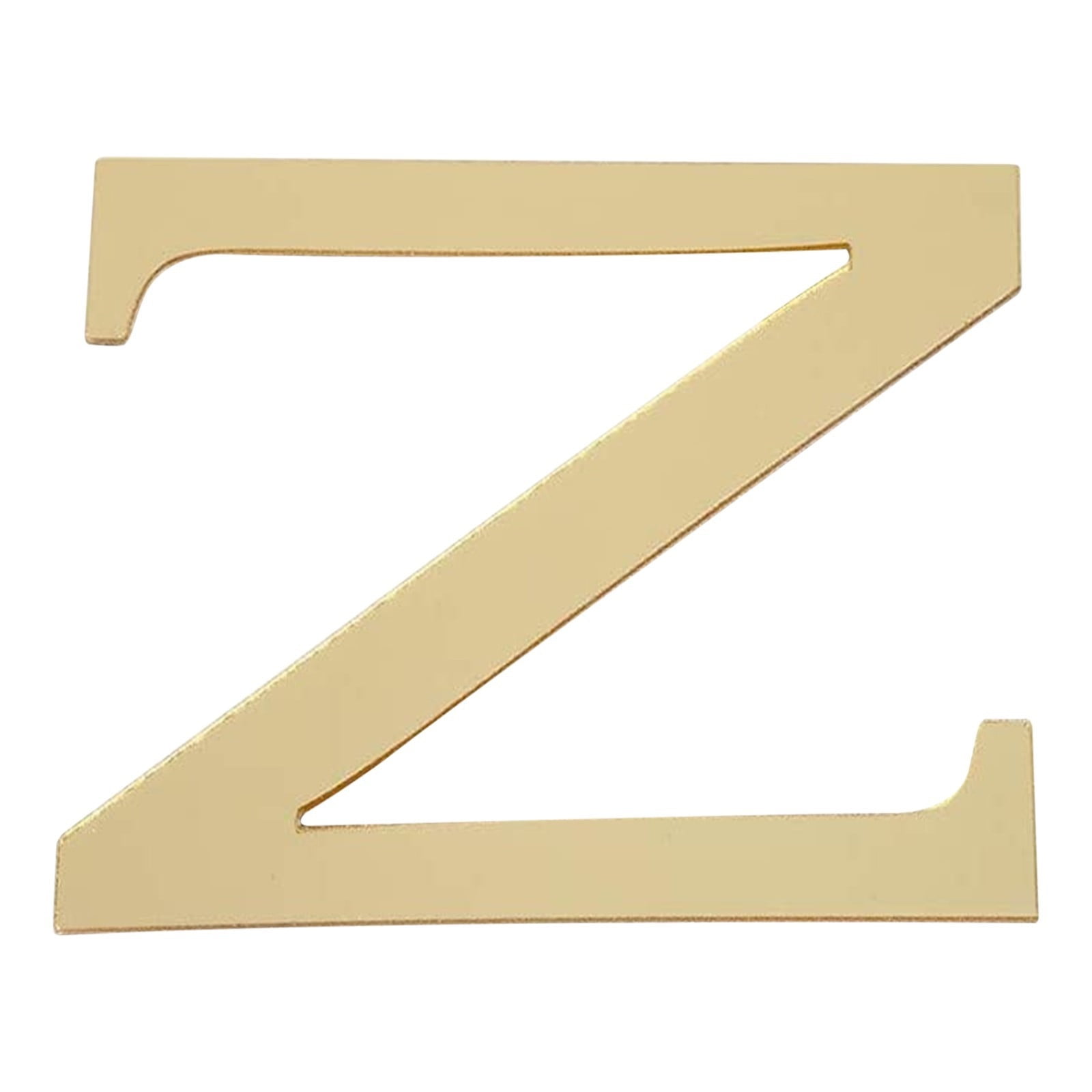Acrylic Mirror Letter Wall Sticker | Reflective 3D Alphabet Decal | DIY ...