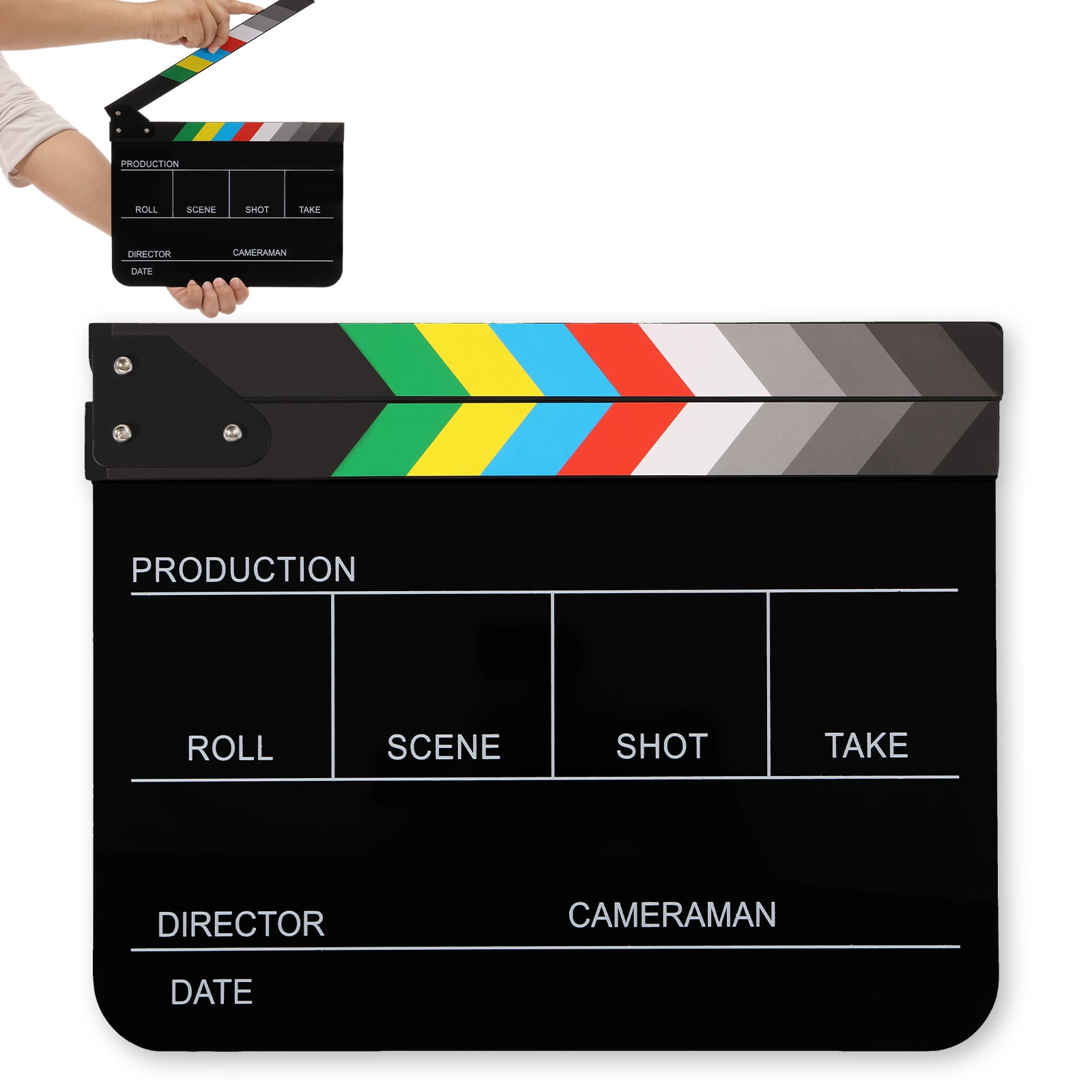 Acrylic Movie Directors Clapboard Decorative Film Clapper Board Slate ...