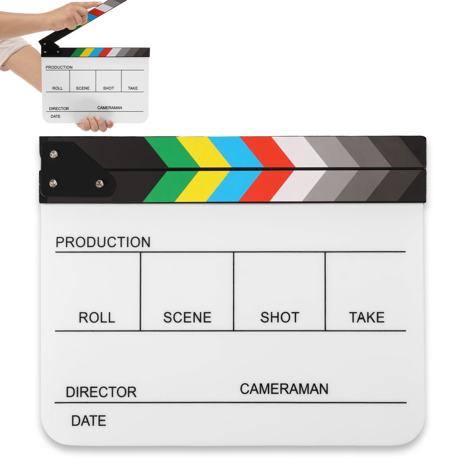 Acrylic Movie Directors Clapboard Decorative Film Clapper Board Slate ...