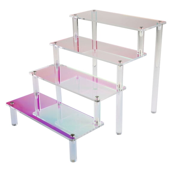 Acrylic Multi Tiered Display Stand With 14 Layers For Stylish ...