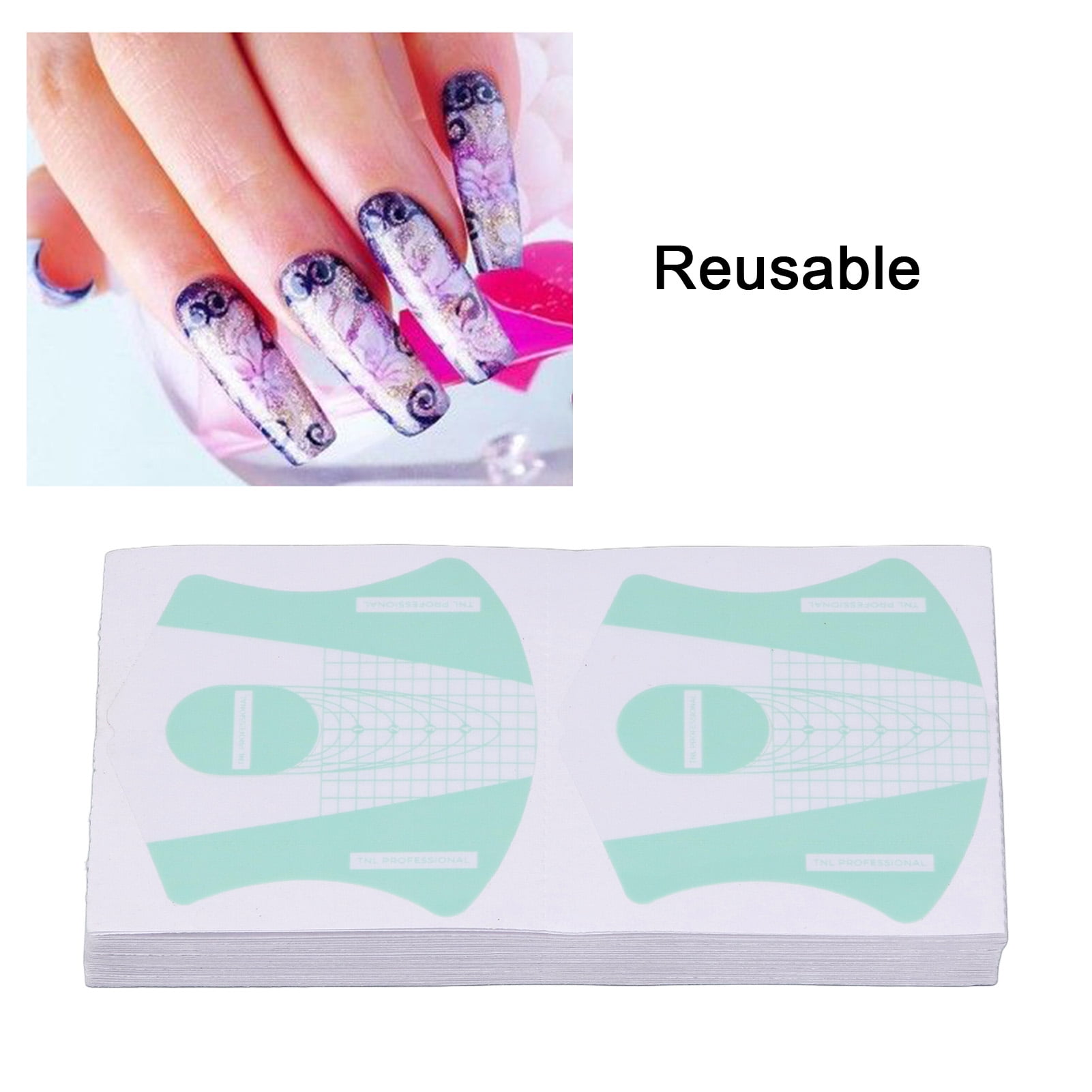 Acrylic Nail Extension Forms, Long Lasting Paper Forms For Professional ...