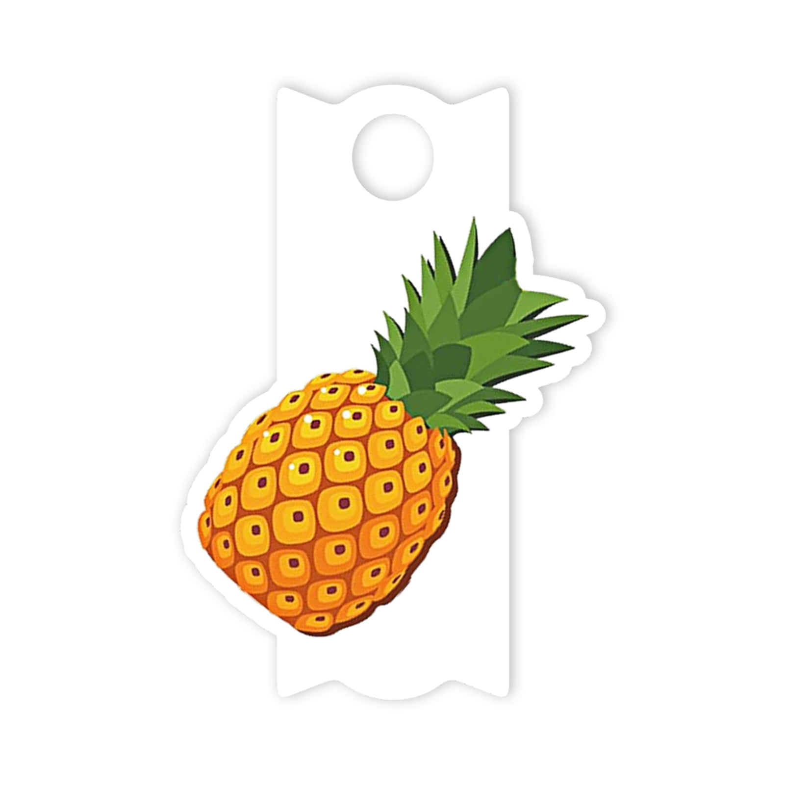 Acrylic Name Tags Acrylic Cup Lid Labels Fruit Pattern Design Stylish ...