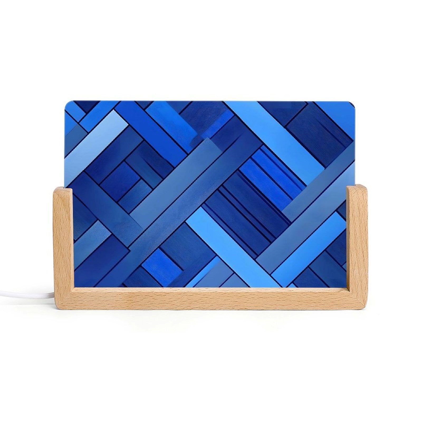 Acrylic Night Light Colorful Inclined Plug Base Simple To Install And ...