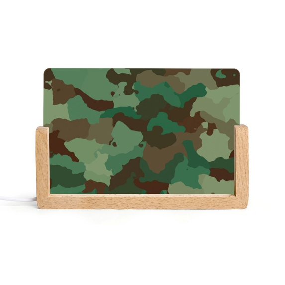 Acrylic Night Light Seven Color Inclined Insert Base Simple ...