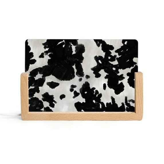 Acrylic Night Light Seven Color Inclined Insert Base Simple ...