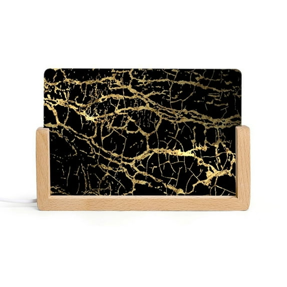 Acrylic Night Light Seven Color Inclined Insert Base Simple ...