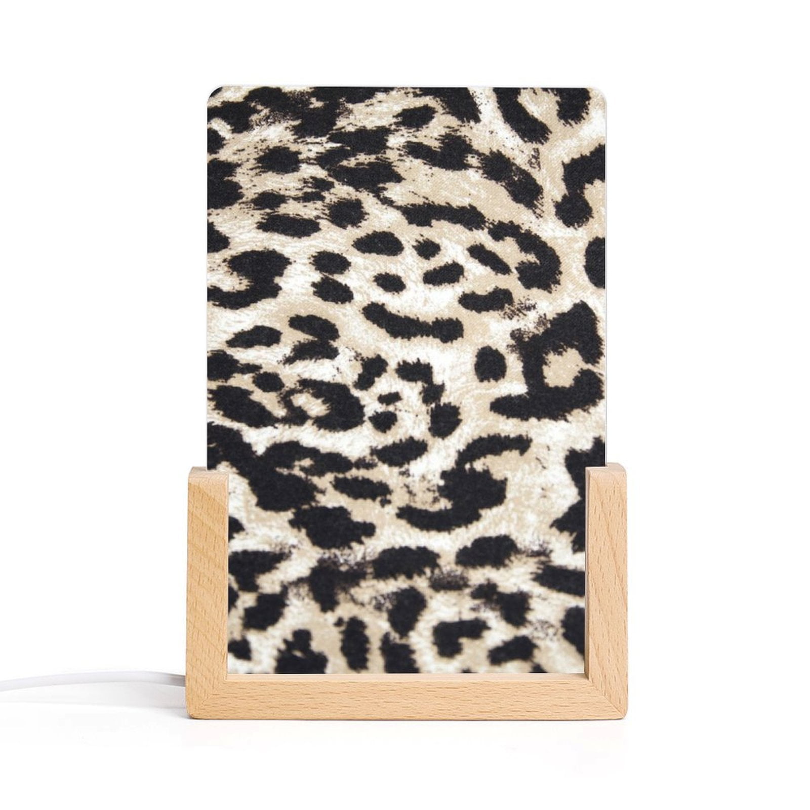 Acrylic Night Light Seven Color Inclined Insert Base Simple ...