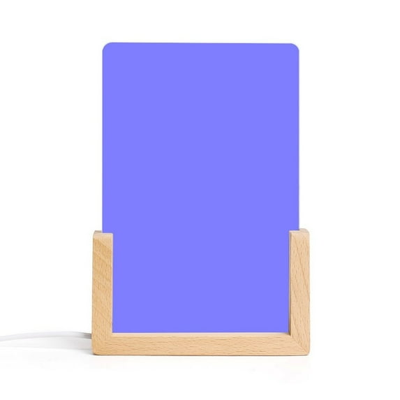 Acrylic Night Light Seven Color Inclined Insert Base Simple ...