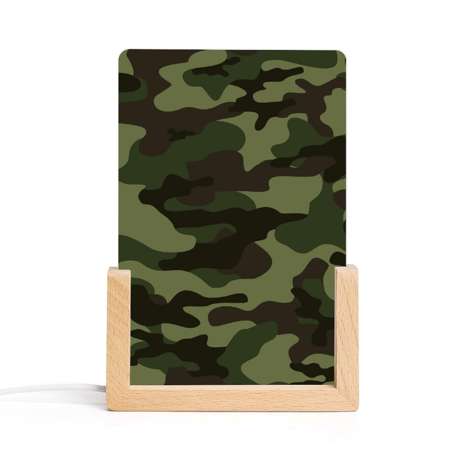 Acrylic Night Light Seven Color Inclined Insert Base Simple ...