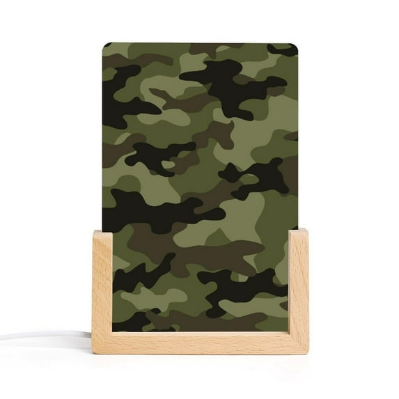 Acrylic Night Light Seven Color Inclined Insert Base Simple ...