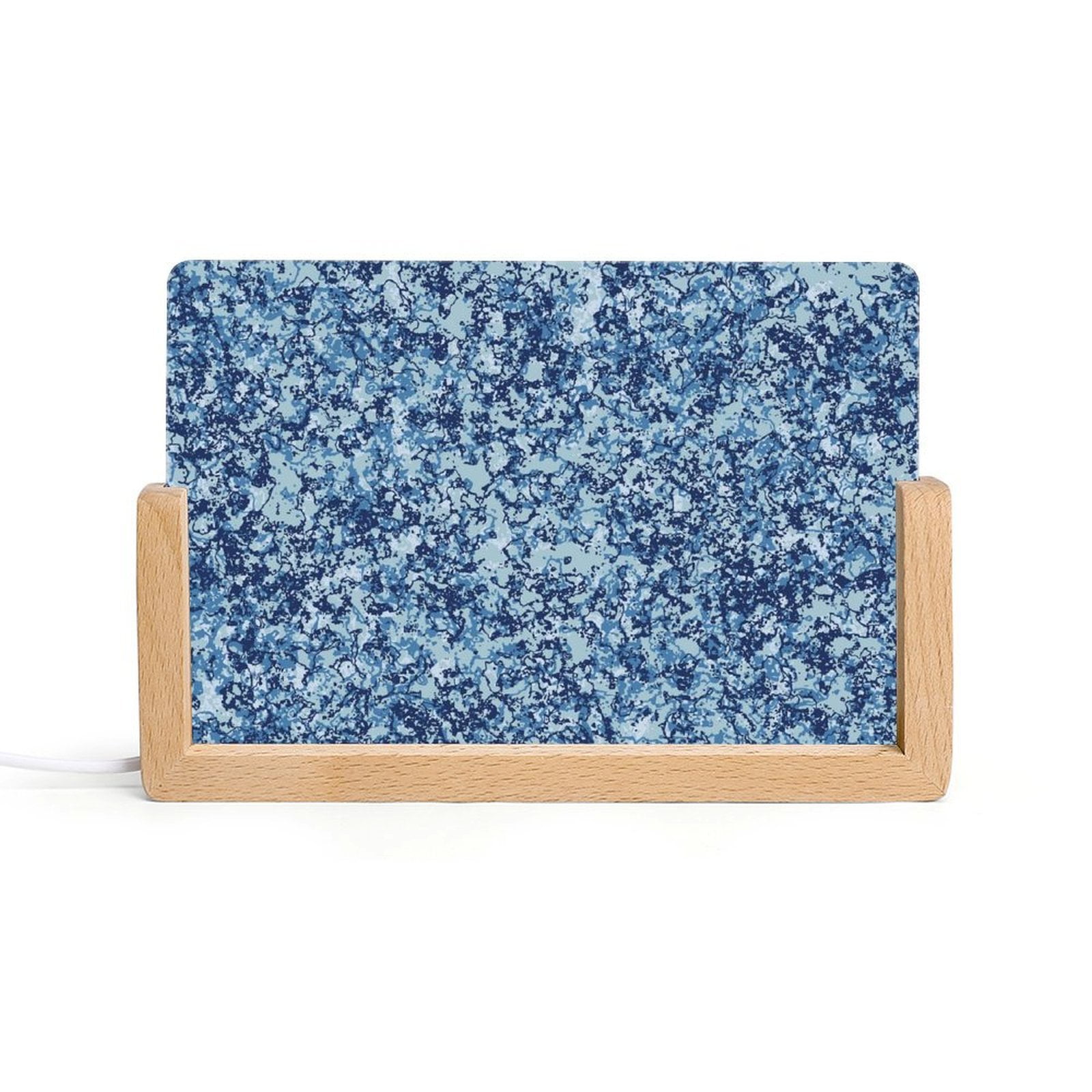 Acrylic Night Light Seven Color Inclined Insert Base Simple ...