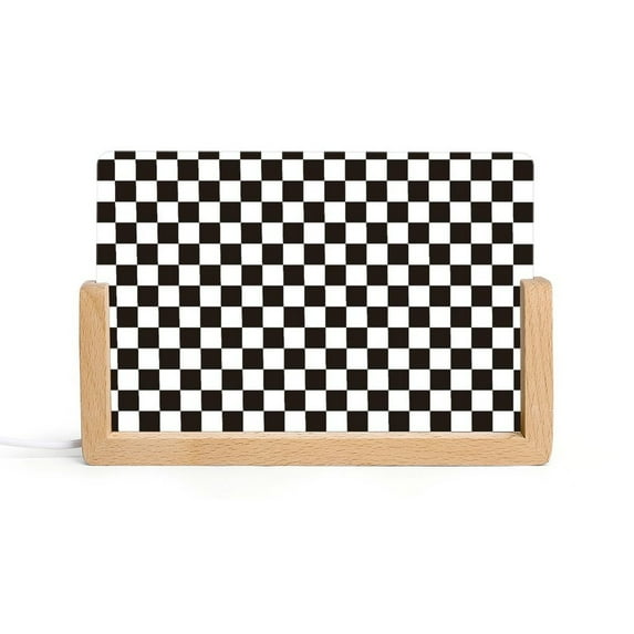 Acrylic Night Light Seven Color Inclined Insert Base Simple ...