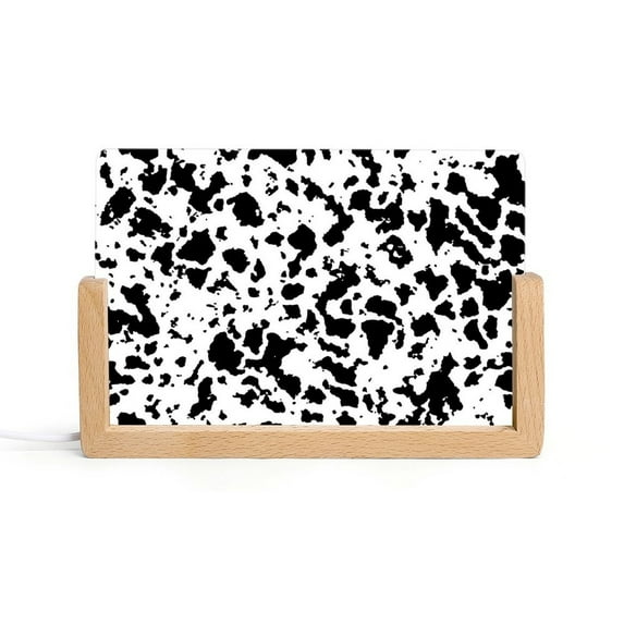 Acrylic Night Light Seven Color Inclined Insert Base Simple ...