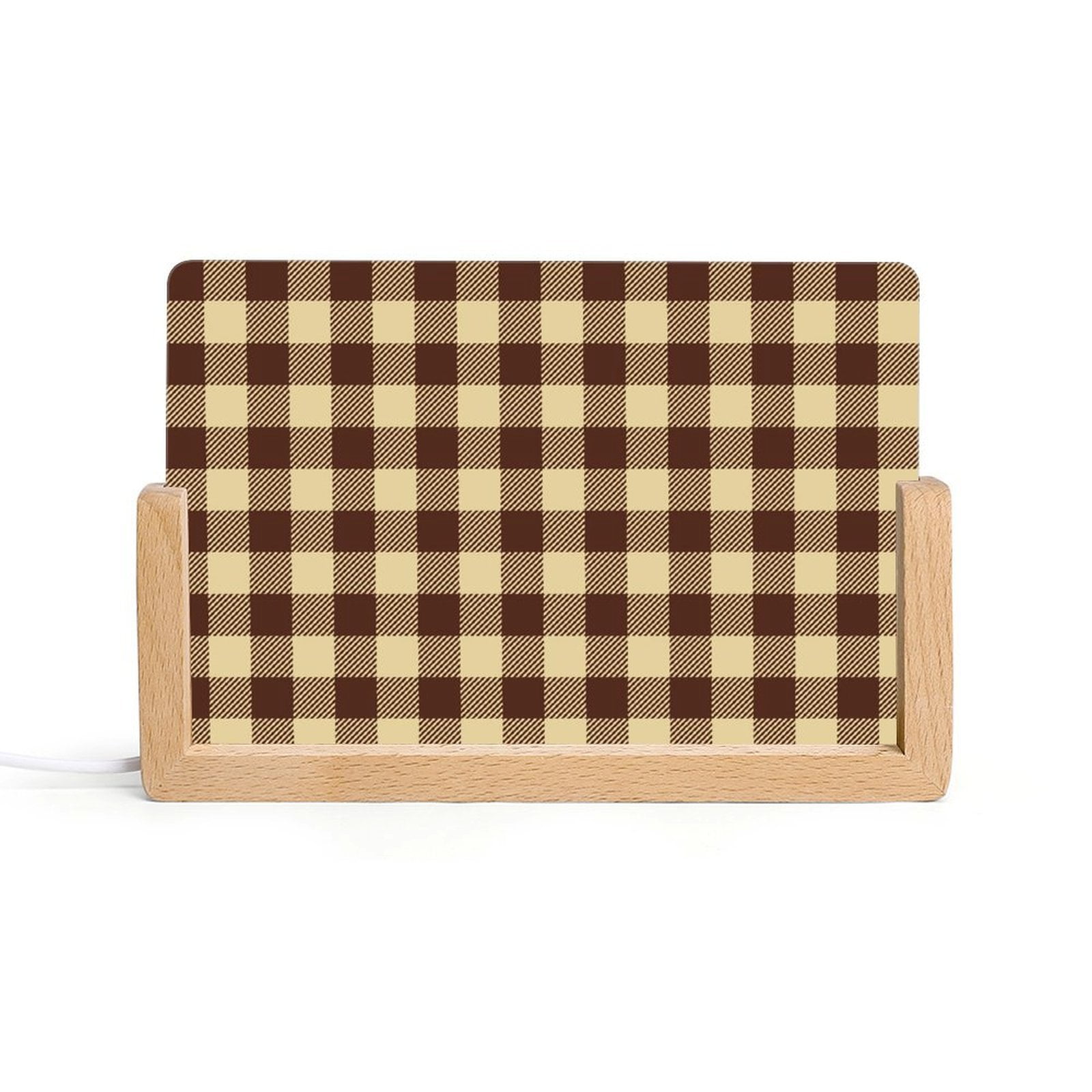 Acrylic Night Light Seven Color Inclined Insert Base Simple ...