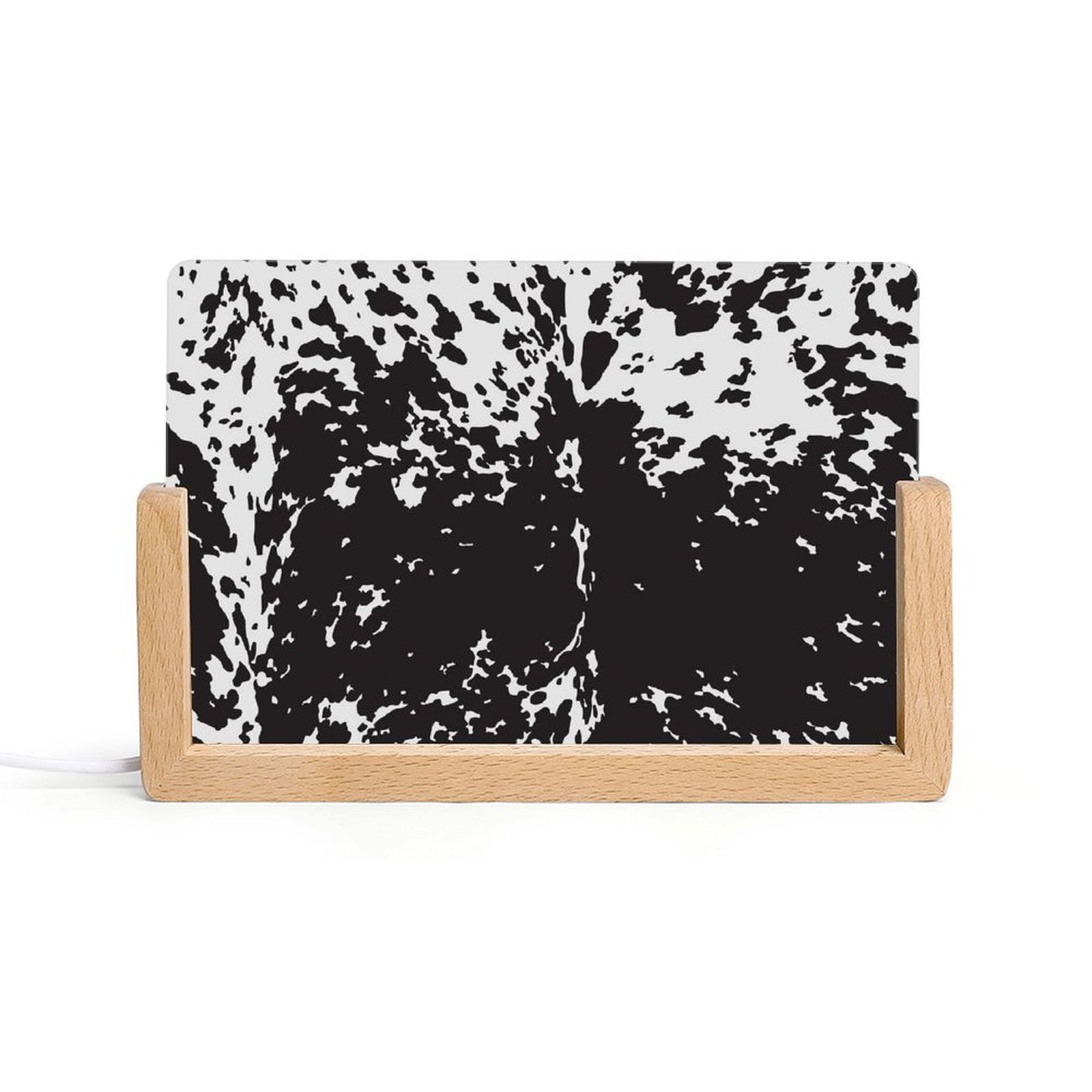 Acrylic Night Light Seven Color Inclined Insert Base Simple ...