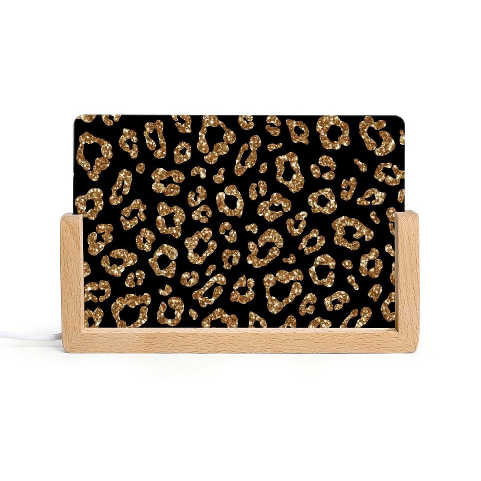 Acrylic Night Light Seven Color Inclined Insert Base Simple ...