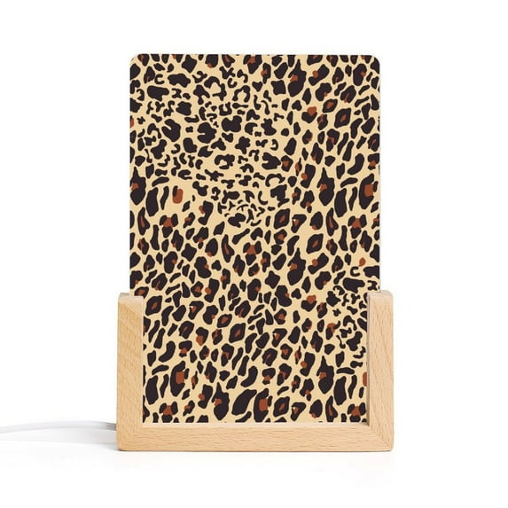 Acrylic Night Light Seven Color Inclined Insert Base Simple ...