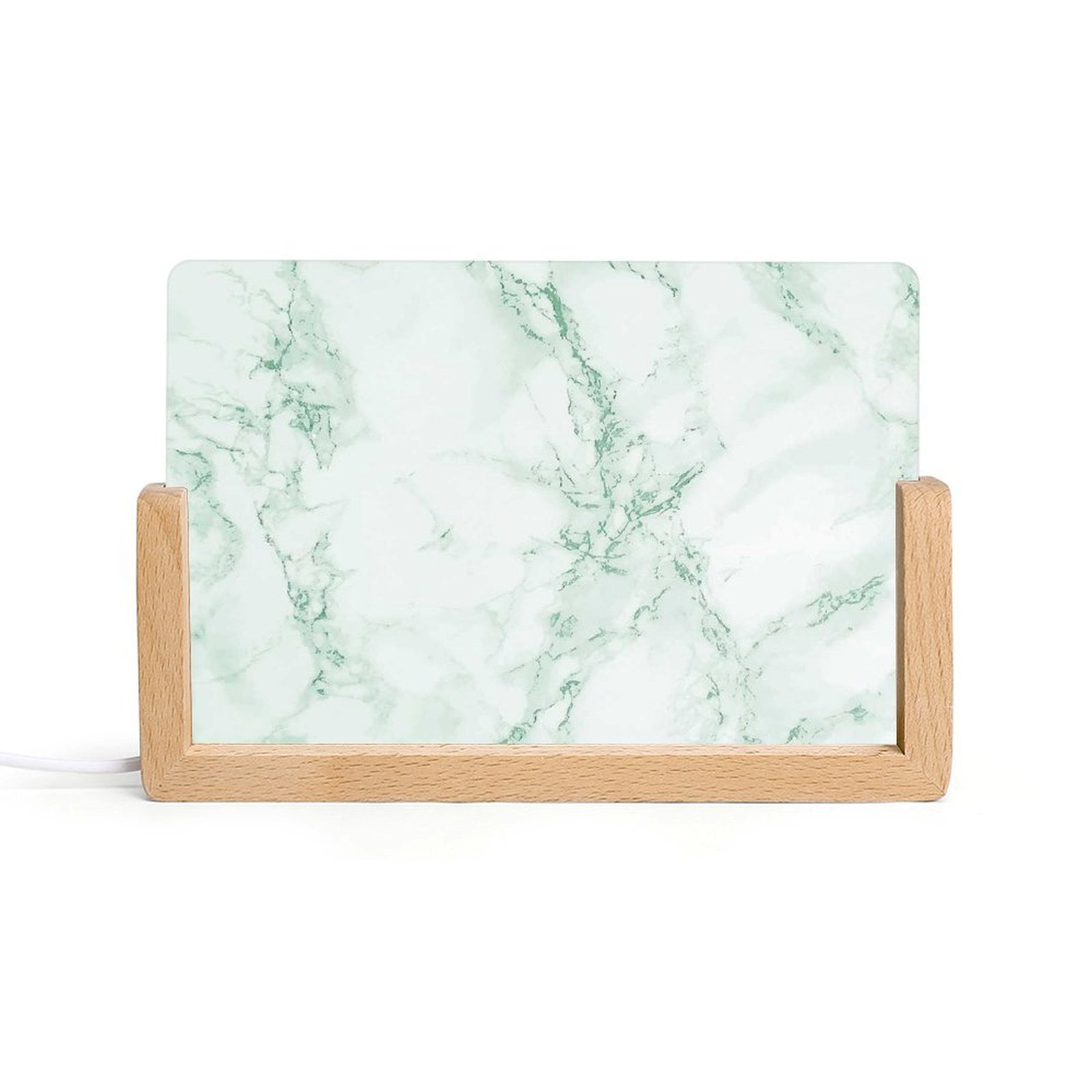 Acrylic Night Light Seven Color Inclined Insert Base Simple ...