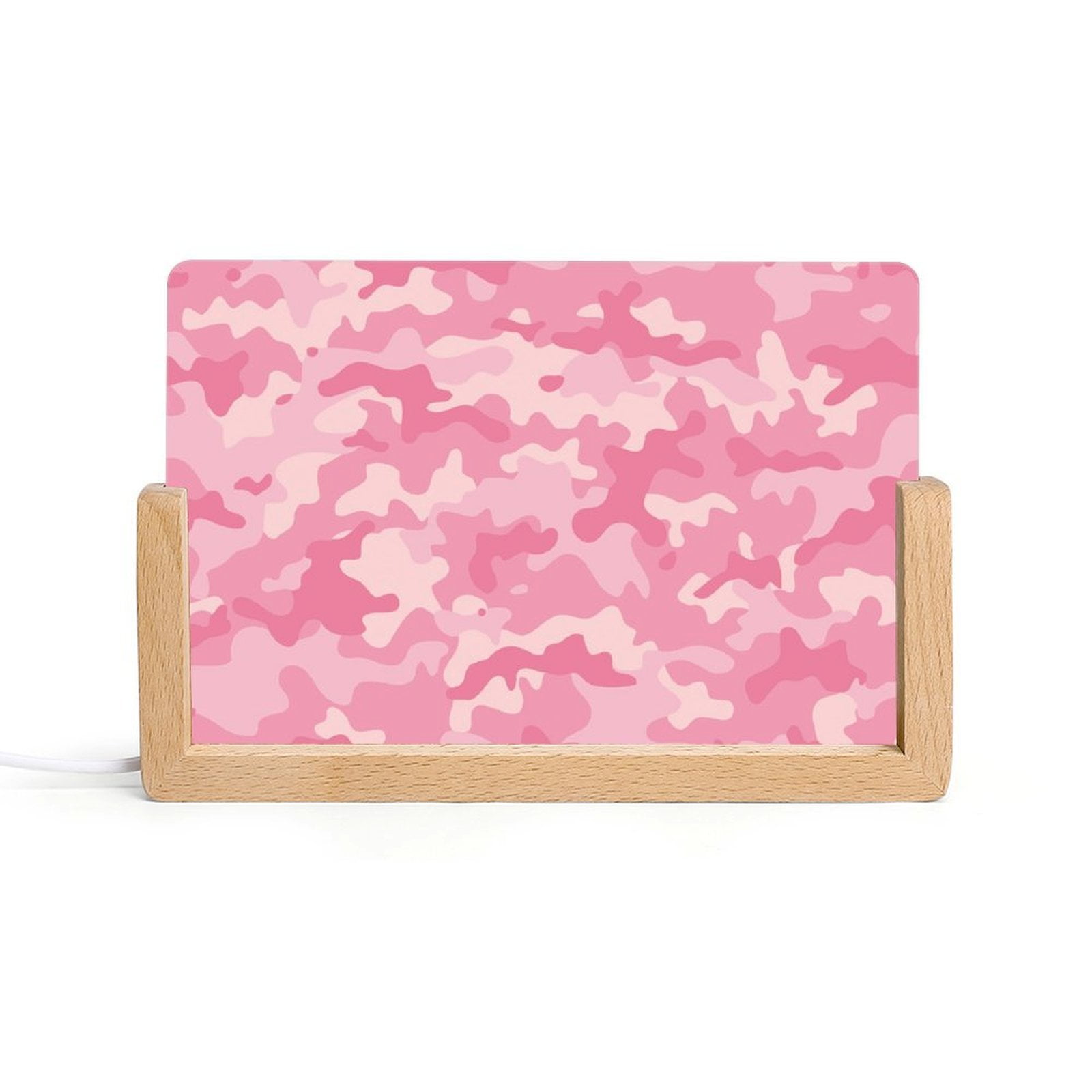 Acrylic Night Light Seven Color Inclined Insert Base Simple ...