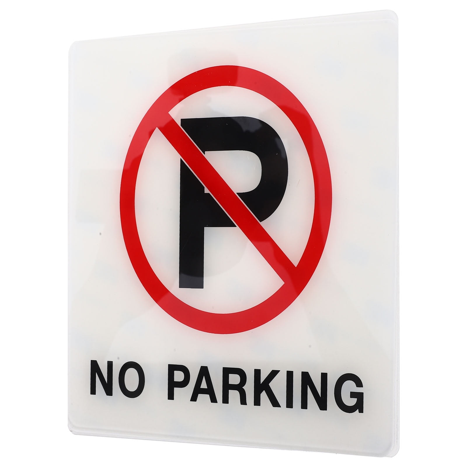 Acrylic No Parking Sign No Parking Symbol Sign Weather-resistant No ...